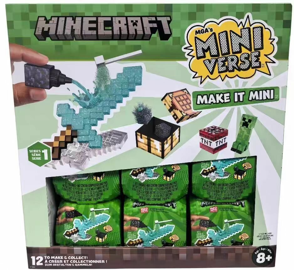 MINI VERSE Мини-набор игрушек Minecraft MINI VERSE MGA — фото 1