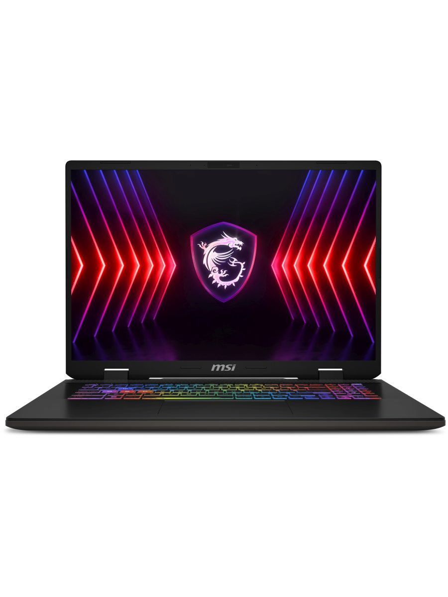 Ноутбук MSI 17" Sword 17 HX B14VFKG-046XRU i9 14900HX/16Gb/SSD1Tb/8Gb/noOS/серый космос