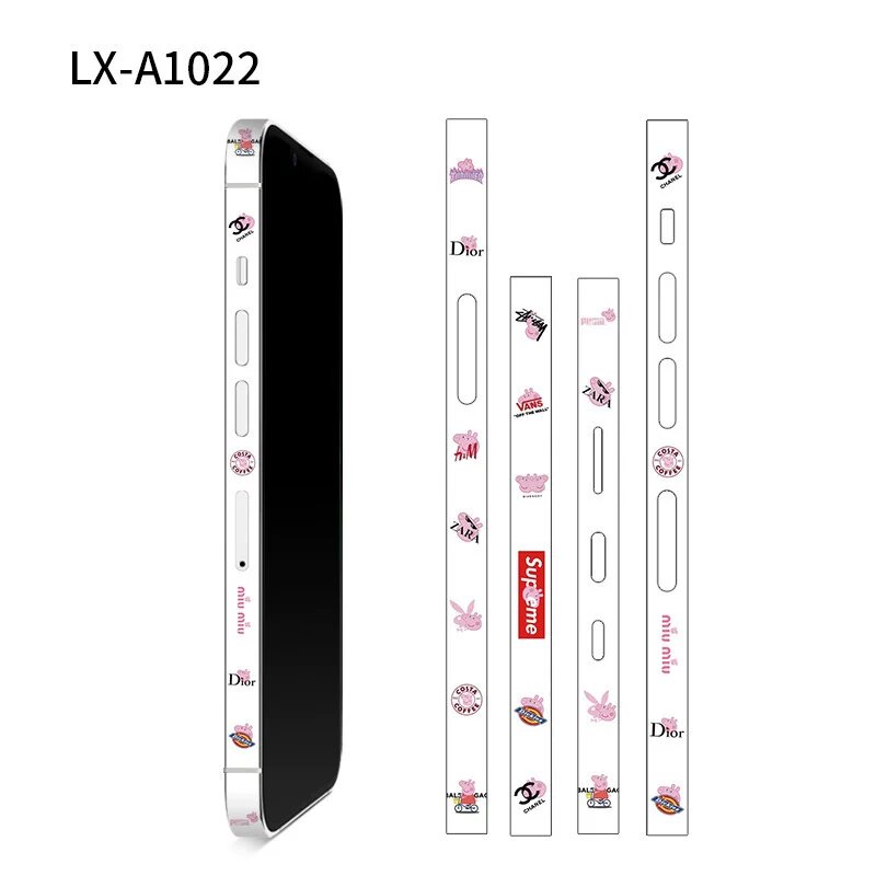 IPhone 16 Plus Кромочный защитный фильм с технологией 3M - Устойчивый к царапинам, прозрачный, для защиты боковой рамки