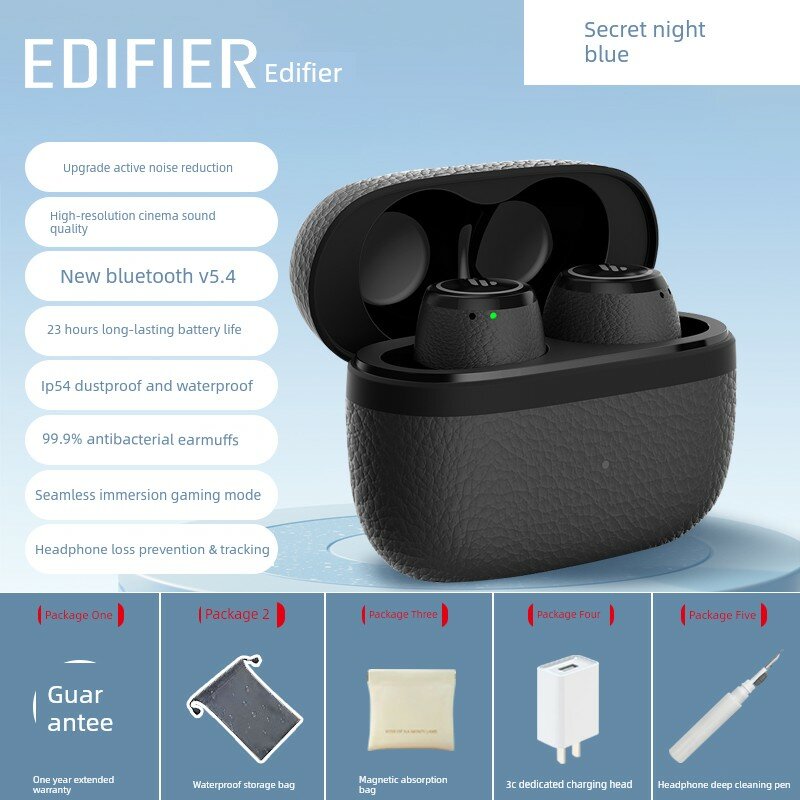 Наушники Edifier X3 PRO с активным шумоподавлением, Bluetooth, беспроводные, для спорта, бега и игр, новая модель 2024