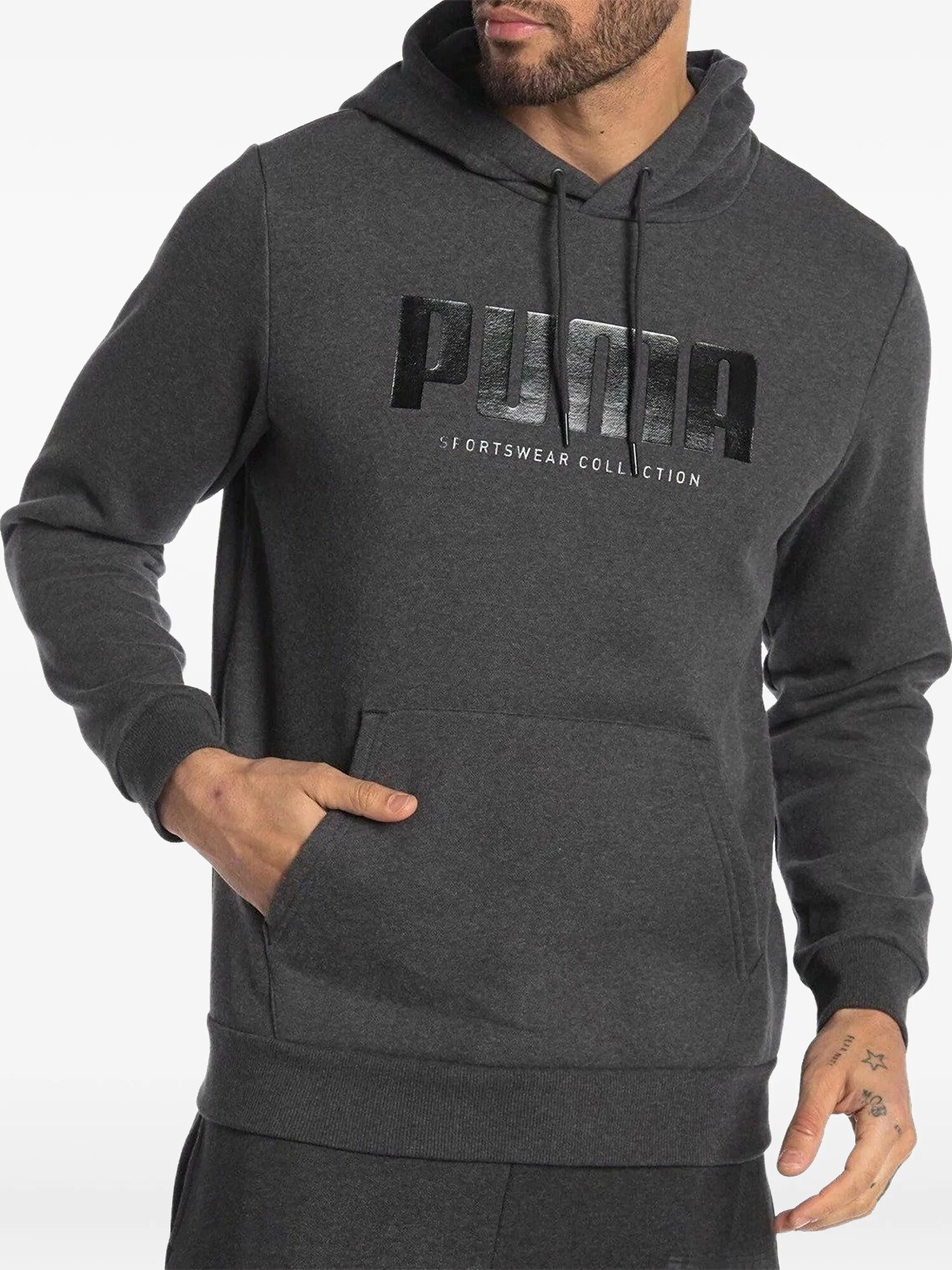 Худи PUMA, размер M, , grey