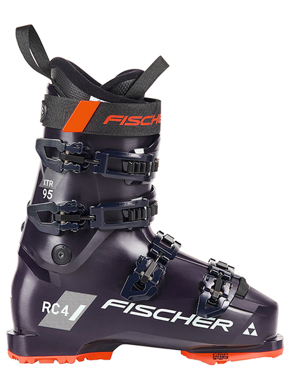 Горнолыжные ботинки Fischer RC4 95 MV XTR GW Wineberry 24/25 , для женщин , фиолетовый