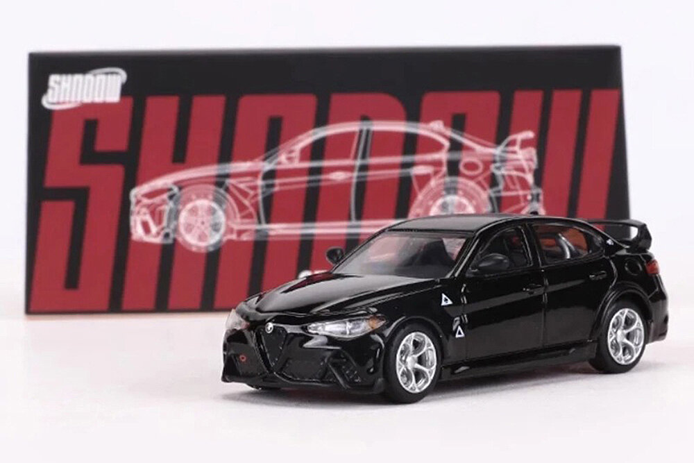 Модель коллекционная PAUDI Alfa romeo gulia gta black / альфа ромео джулия гта черный (длина 7-10 см)