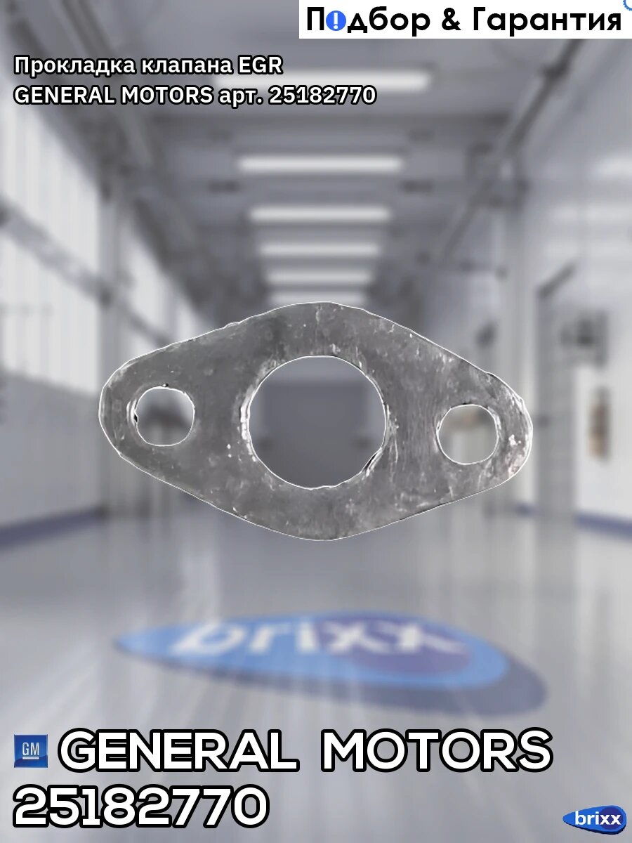 Прокладка клапана EGR GENERAL MOTORS арт. 25182770