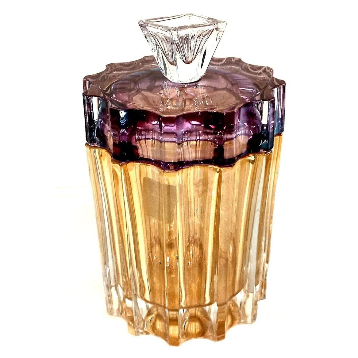 Шкатулка CreArt Domina Yellow & Pink Glass Box DOMINA-26