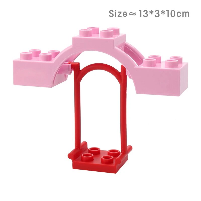 Розовые строительные блоки Swing Pink