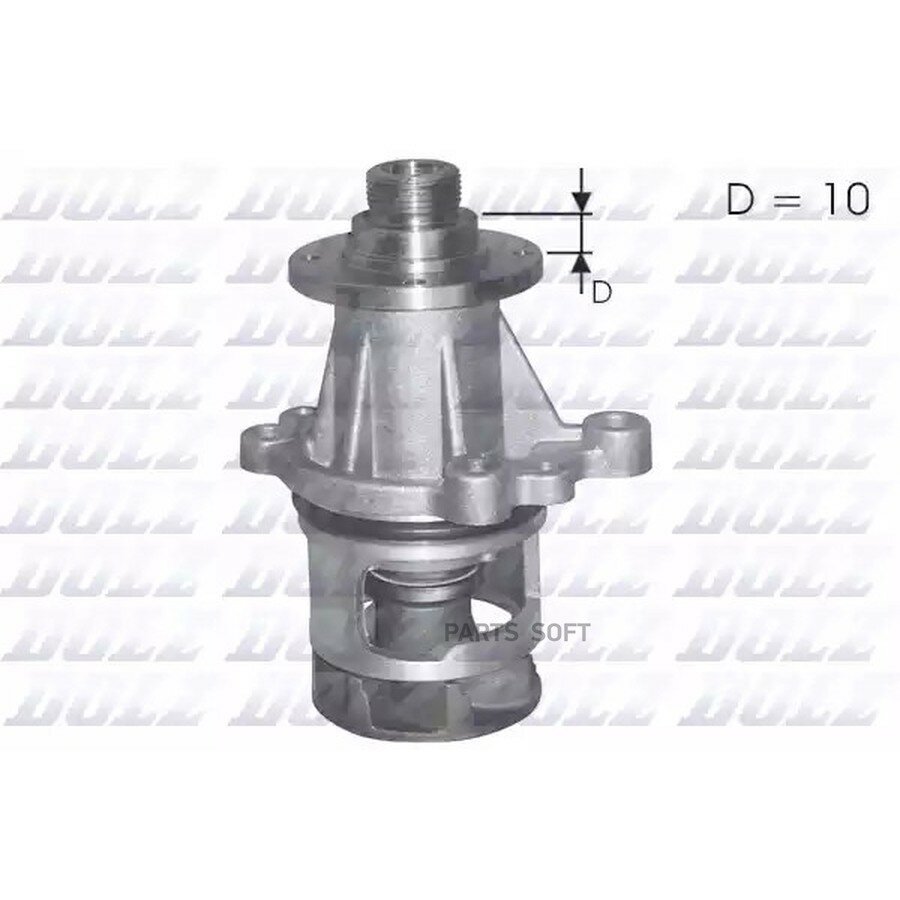 Помпа водяная пр-во Испания DOLZ B216 BMW E30, E36, E34, E46 1.6I-1.9I 89-