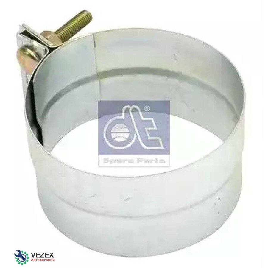 DT SPARE PARTS 214582 хомут глушителя !(ступенчатый) d=130/127. h=70 \Volvo FH12/16/DAF95 XF