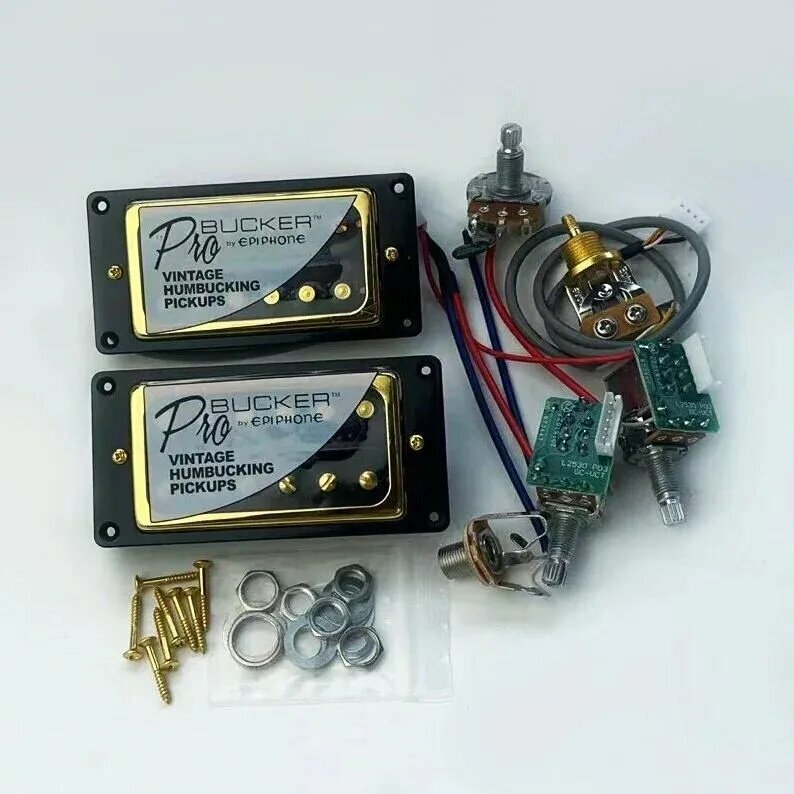 Звукосниматель Epiphone Alnico Классический Bucker PRO Винтажный Хамбакер с жгутом проводов 2v1t
