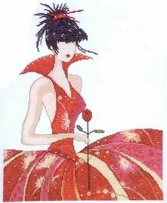 Набор для вышивания крестом Design Works Лола (Lola) 2433