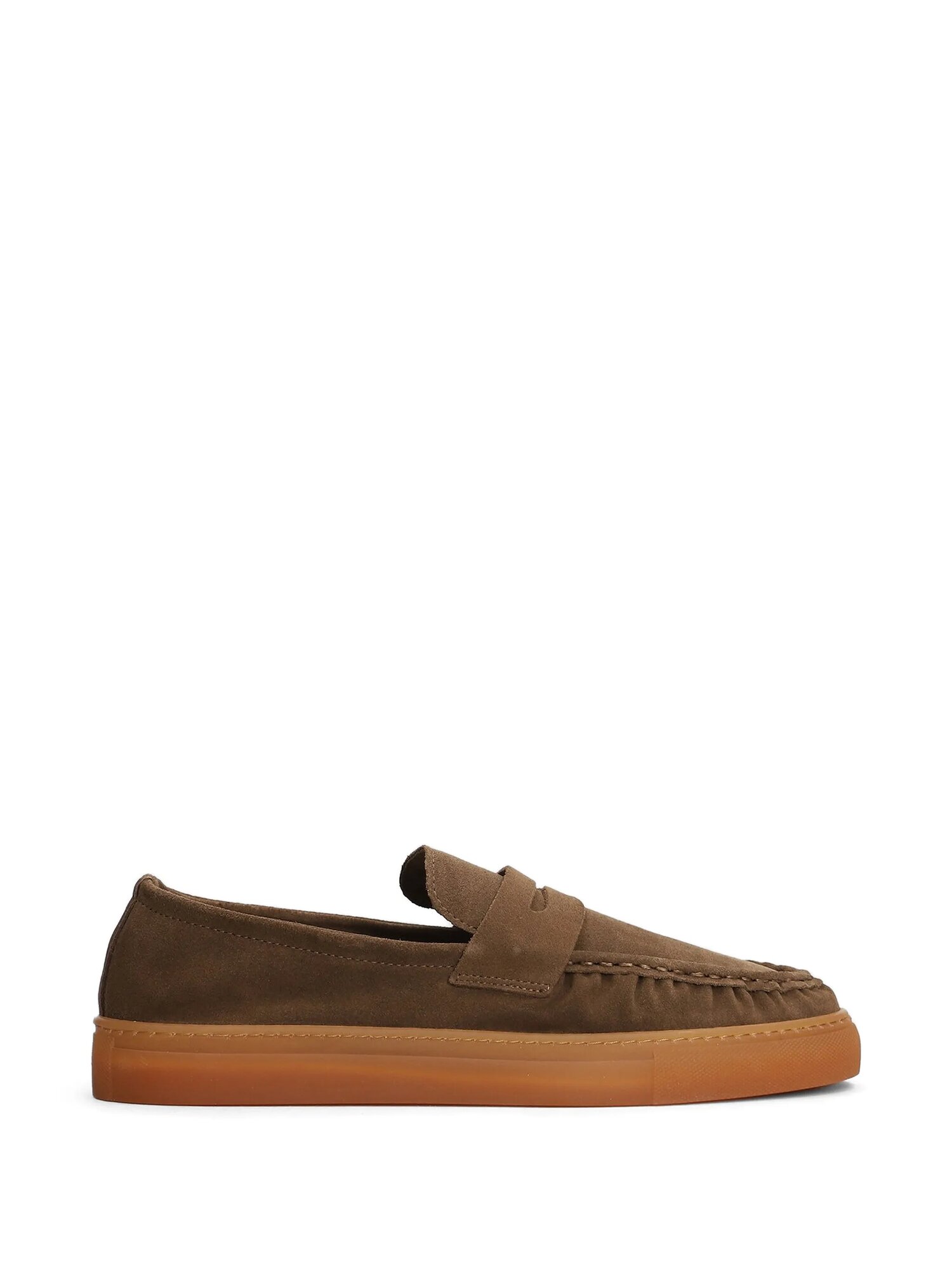 Лоферы Suede penny loafers