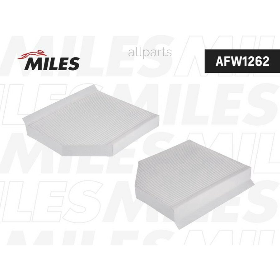 MILES AFW1262 Фильтр салона AUDI A4 07-