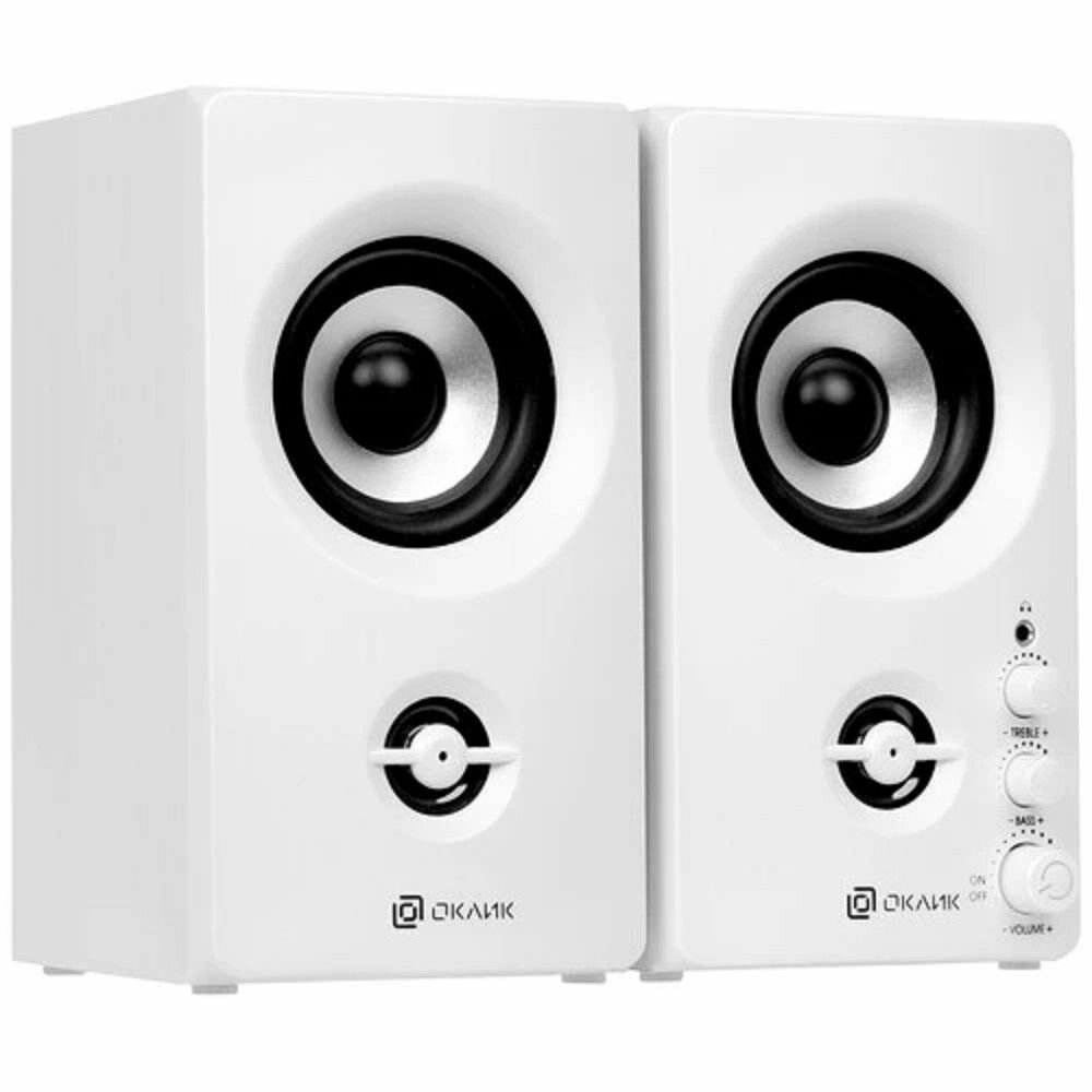 Oklick Колонки Колонки Оклик OK - 164 2.0 белый 30Вт