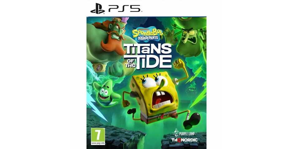 SpongeBob SquarePants : Titans of The Tide [PS5] new