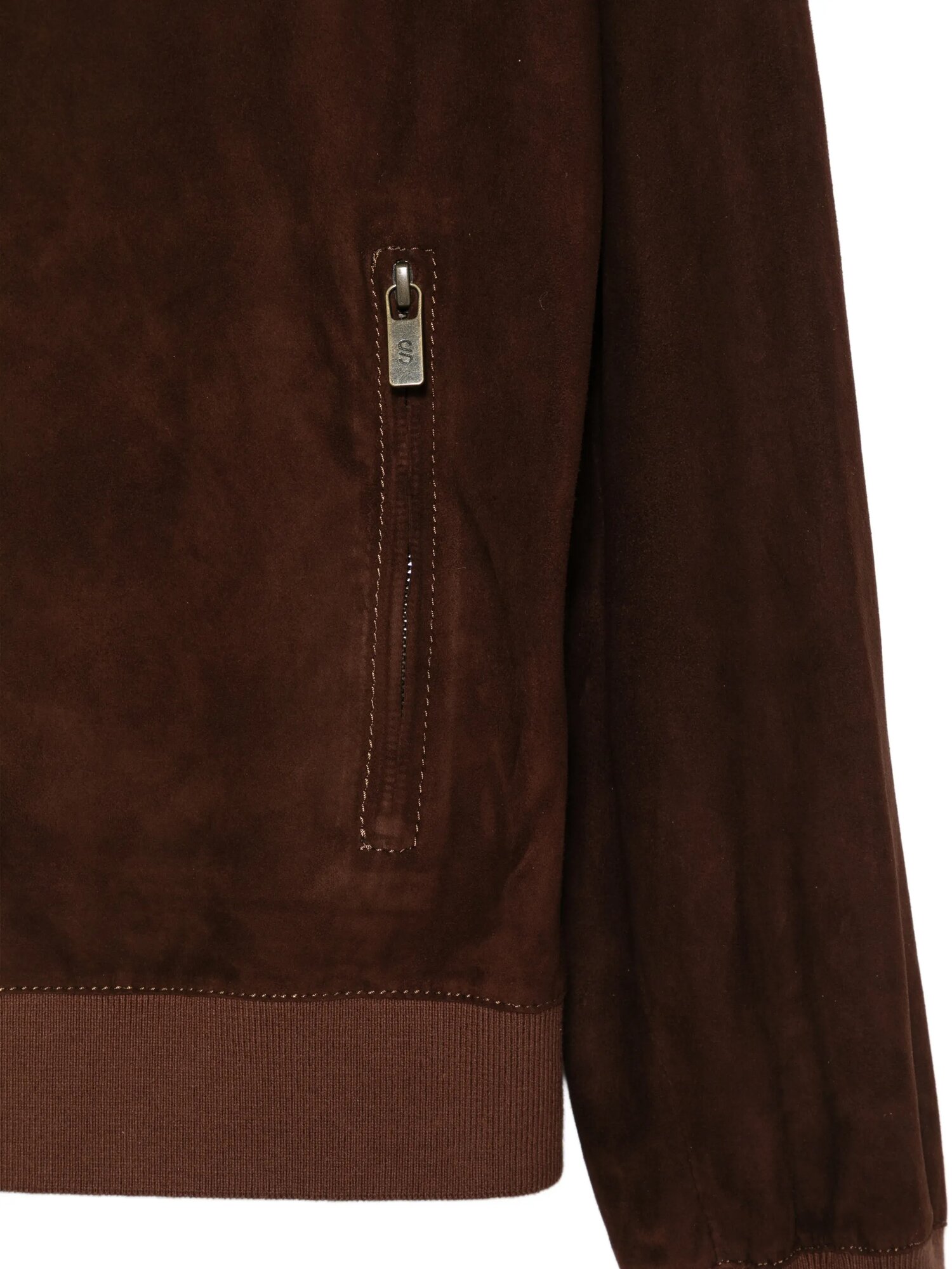 Куртка Salvatore Santoro Suede bomber jacket, размер 54, коричневый — фото 1