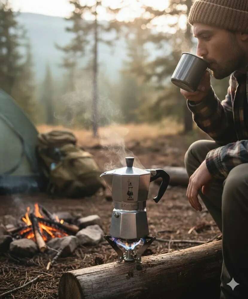 Bialetti Гейзерная кофеварка "bial", на 6 чаш. (270 мл)