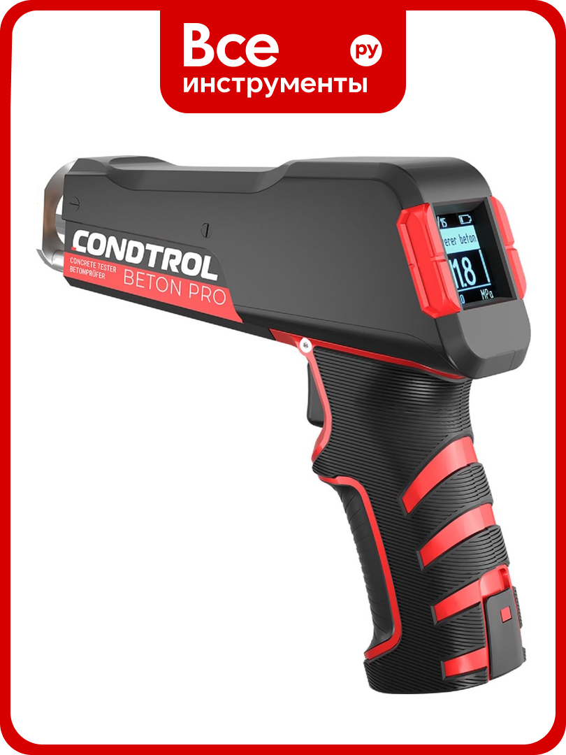 Измеритель прочности бетона Condtrol Beton Pro 3-10-024, с увеличенной энергией удара