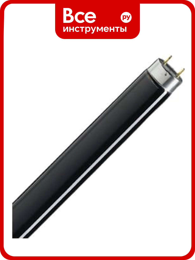 Лампа ультрафиолетовая FL-LED 36W T8 BLB черная, длина 1200 мм, мощность 36 Вт, срок службы 8000 ч, цоколь G13, специаль