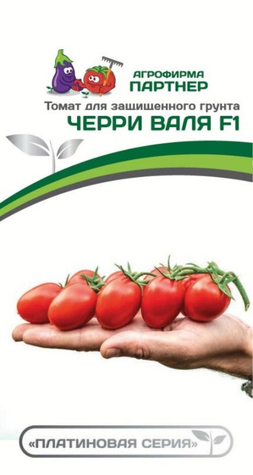 Семена томата партнер черри Валя, раннеспелый, индетерминантный, 5 шт