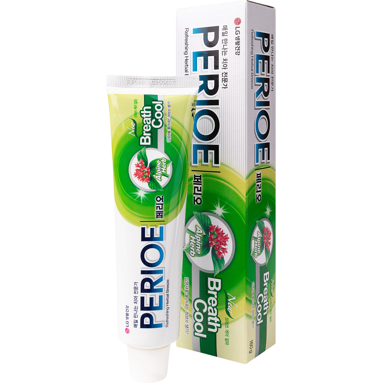 PERIOE Breath Care Alpha Зубная паста освежающая дыхание 160 мл
