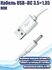 Кабель USB–DC 3,5×1,35 мм, 2m
