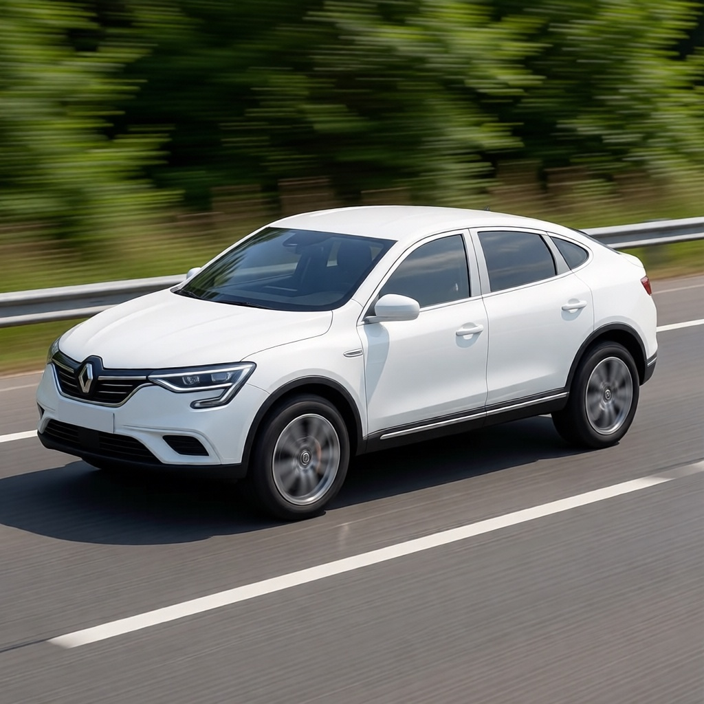 Металлическая машинка "RENAULT ARKANA" Рено Аркана, 12 см, инерционная