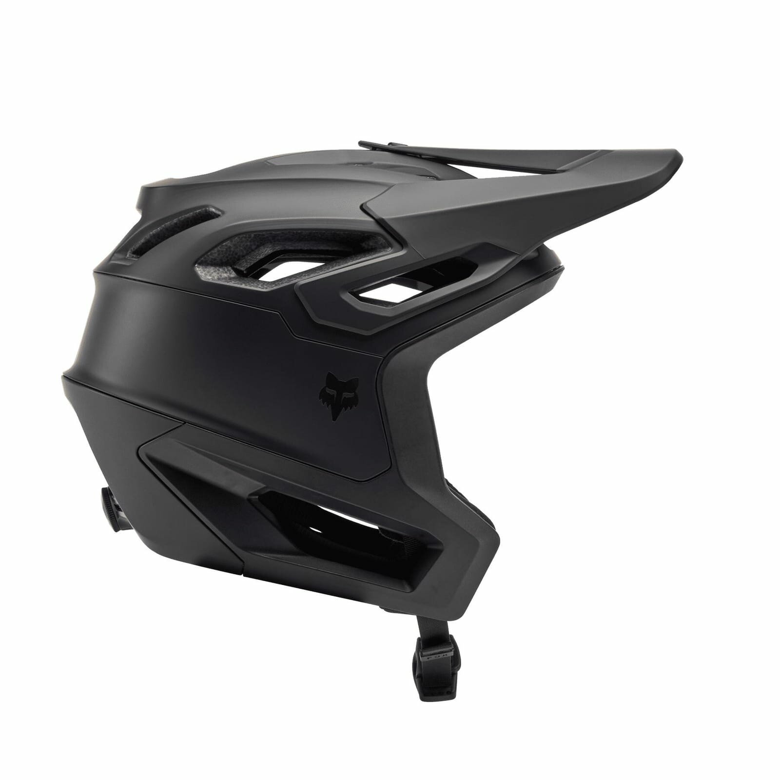 DECATHLON шлем защитный FOX RACING Dropframe Pro, черный матовый, 55-59 см