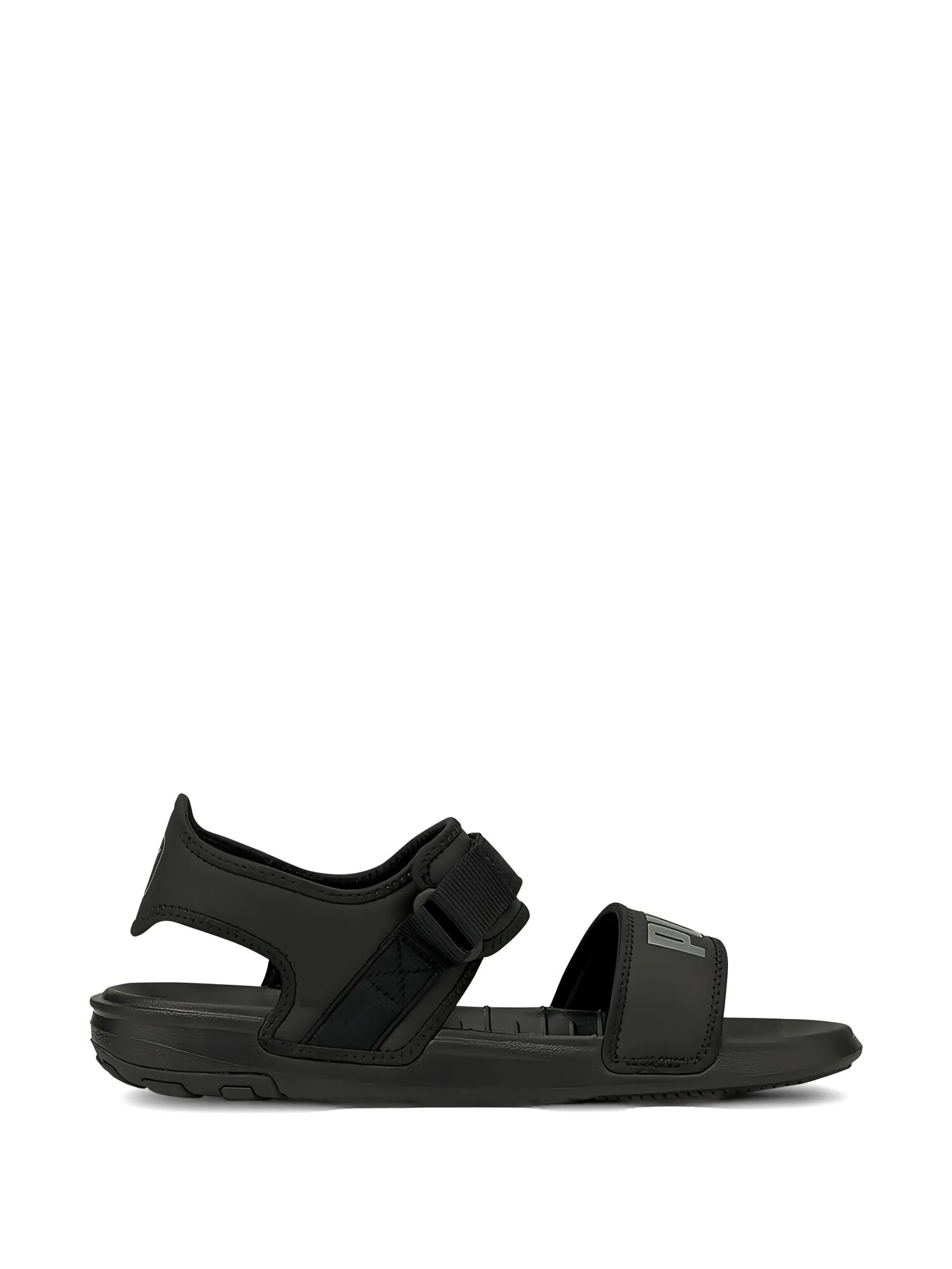 Босоножки PUMA SoftRide touch-strap sandals, размер 11 US, black/black
