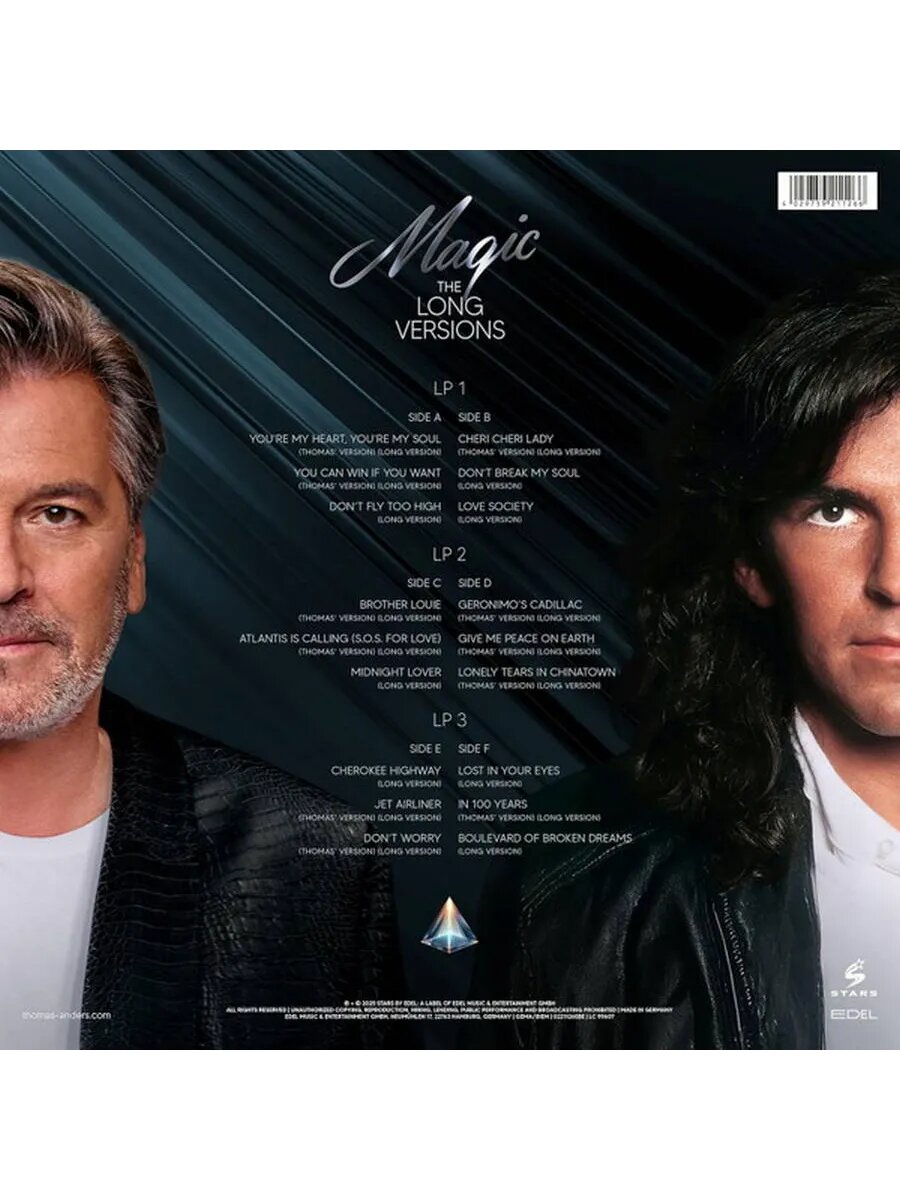 Thomas Anders - . Sings Modern Talking - Magic 3LP — фото 1