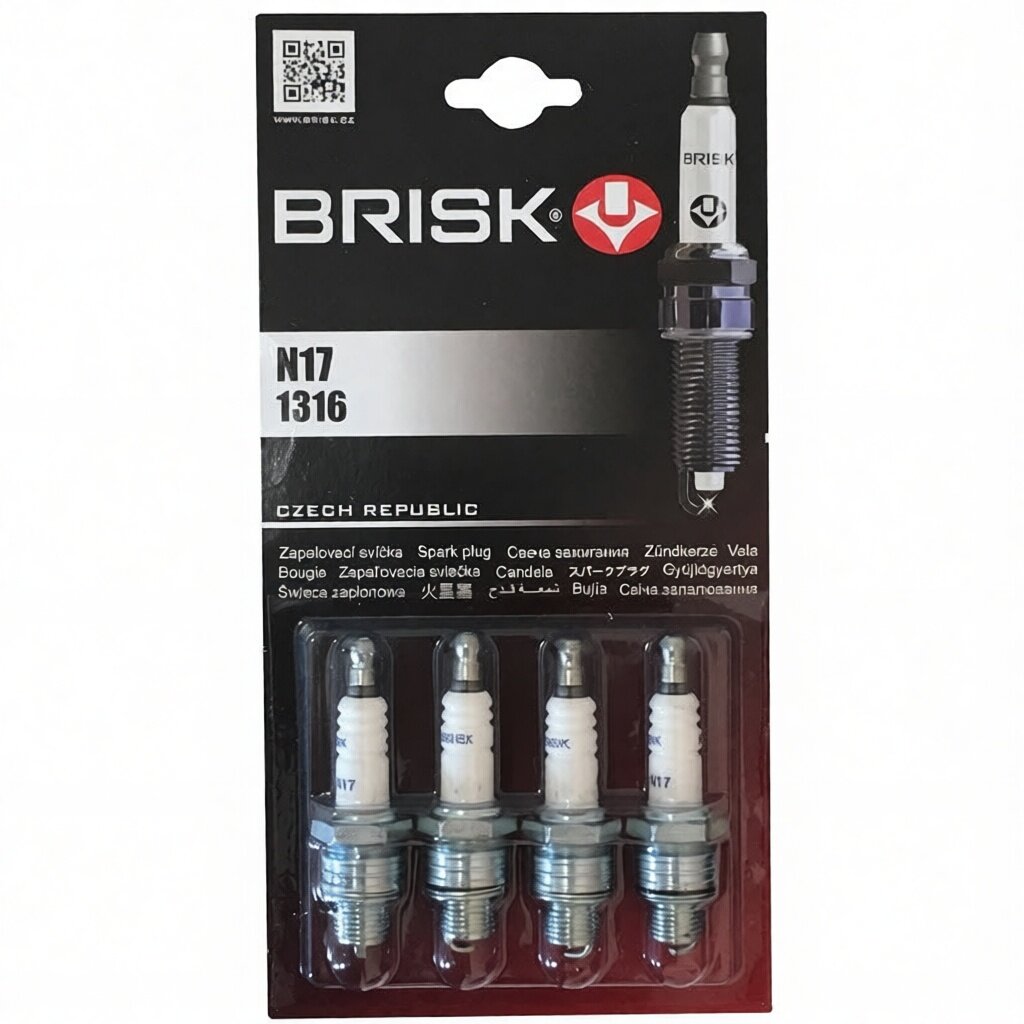 Свеча зажигания CLASIC N17 (1316) BRISK арт. N17
