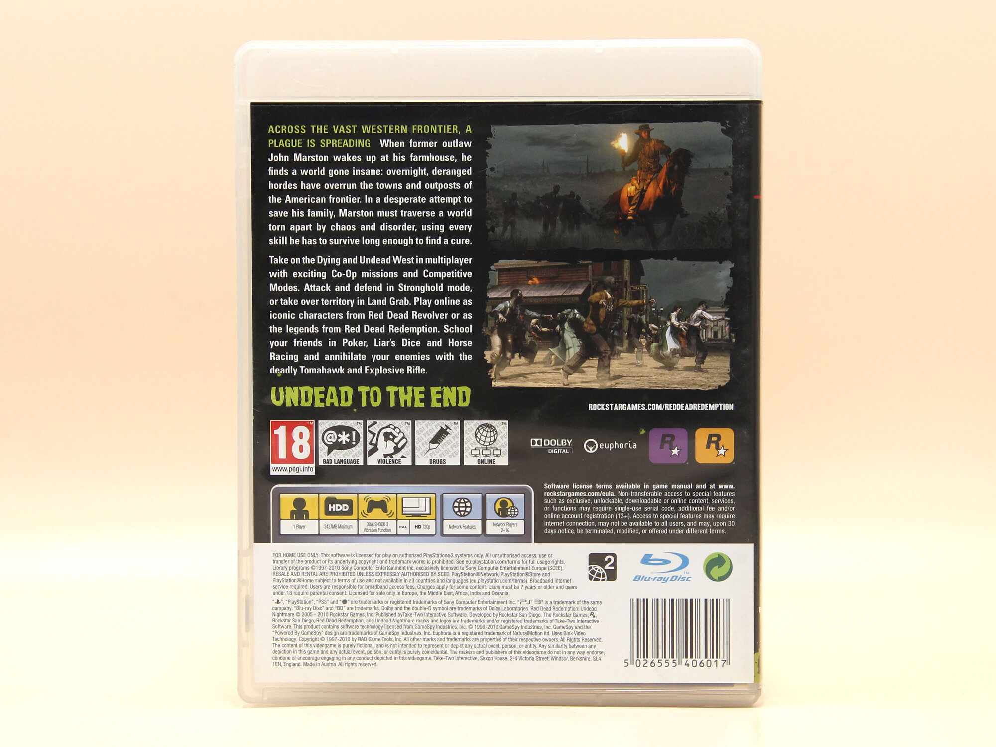 Red Dead Redemption Undead Nightmare (PS3) — фото 1