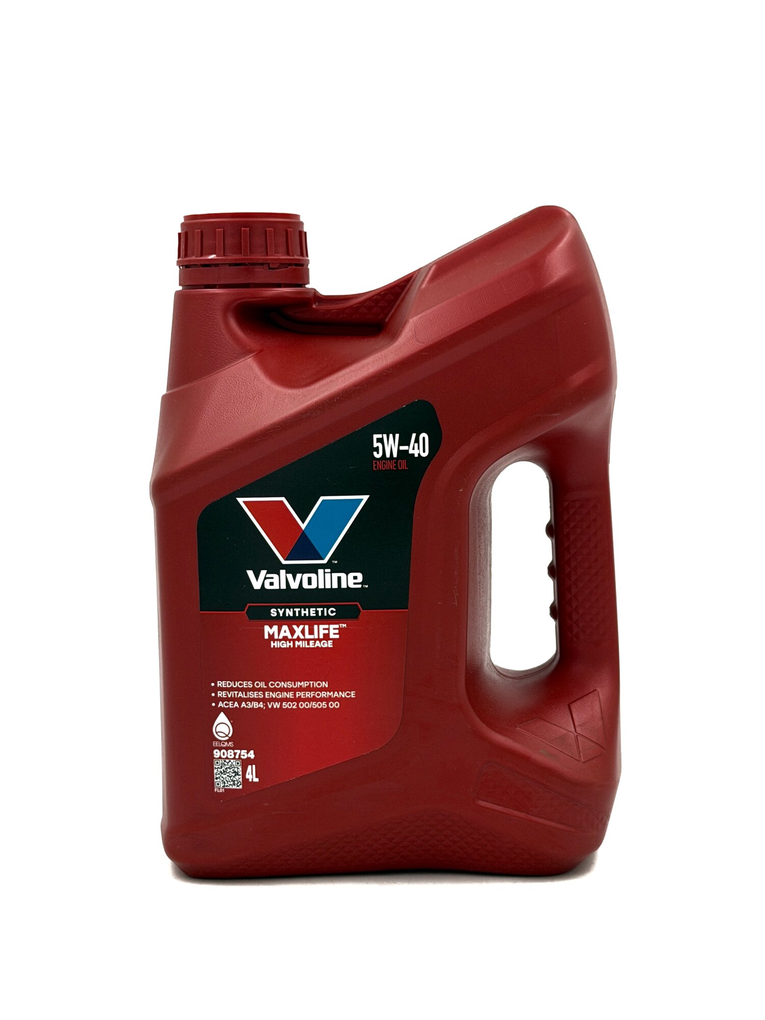 Масло моторное Valvoline MaxLife 5W-40, 4 литра, синтетическое