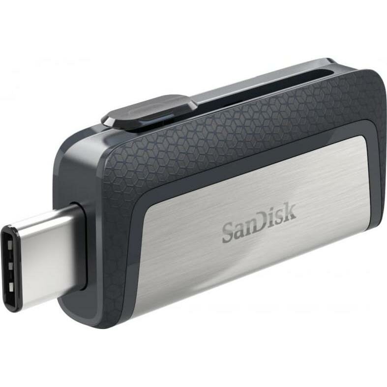 Флешка 64GB SanDisk Ultra Dual USB 3.0 серая SDDDC2-064G-G46