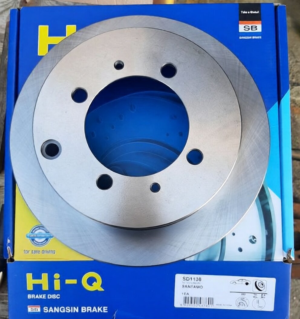 Диск тормозной Mitsubishi Galant 2.0-2.5D 91-04 SD1138 Sangsin brake арт. SD1138