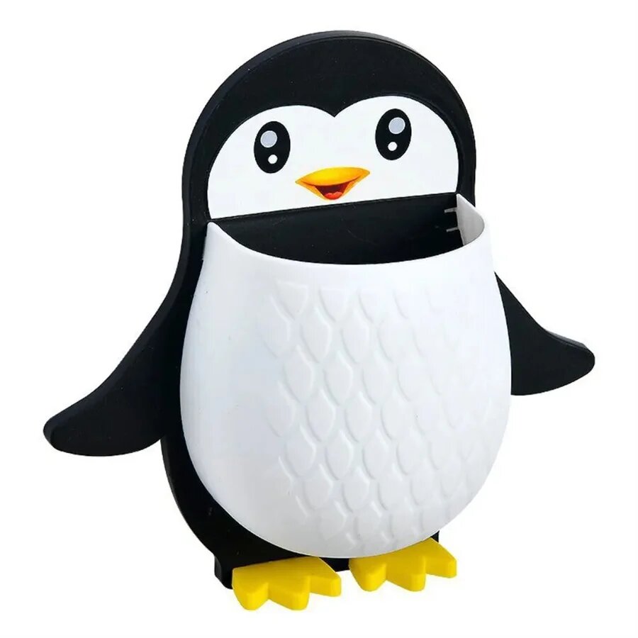 Держатель для щеток и пасты Penguin, черный