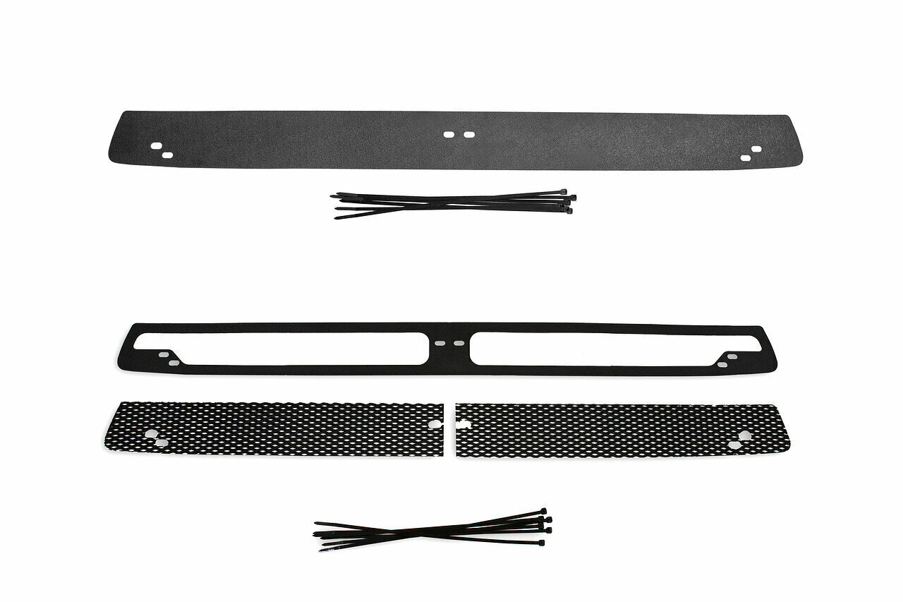 Защитная сетка и заглушка решетки переднего бампера Toyota Rav4 2011-2012