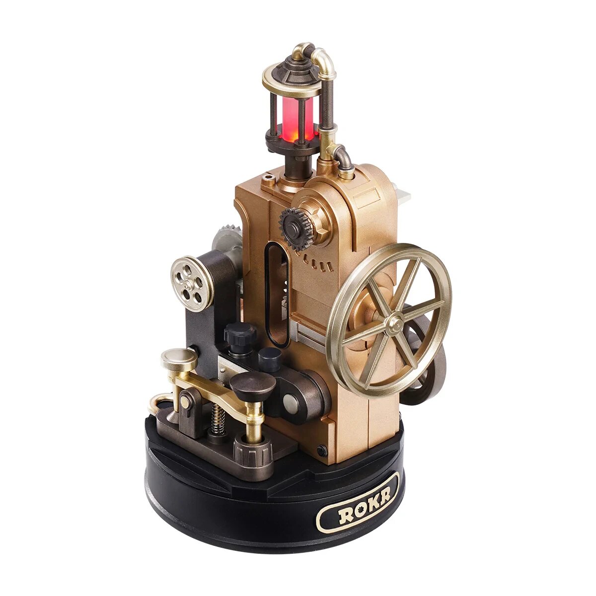 ROBOTIME ROKR Industrial City Series 3D-пазл вертолет Morse Telegraph