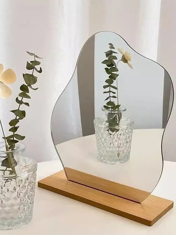 Зеркало настольное, 20 см х 25 см, 1 шт