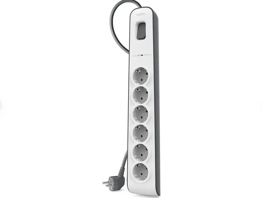 Belkin BSV603VF2M 6-Plus Розетка с защитой от перенапряжения длиной 2 м