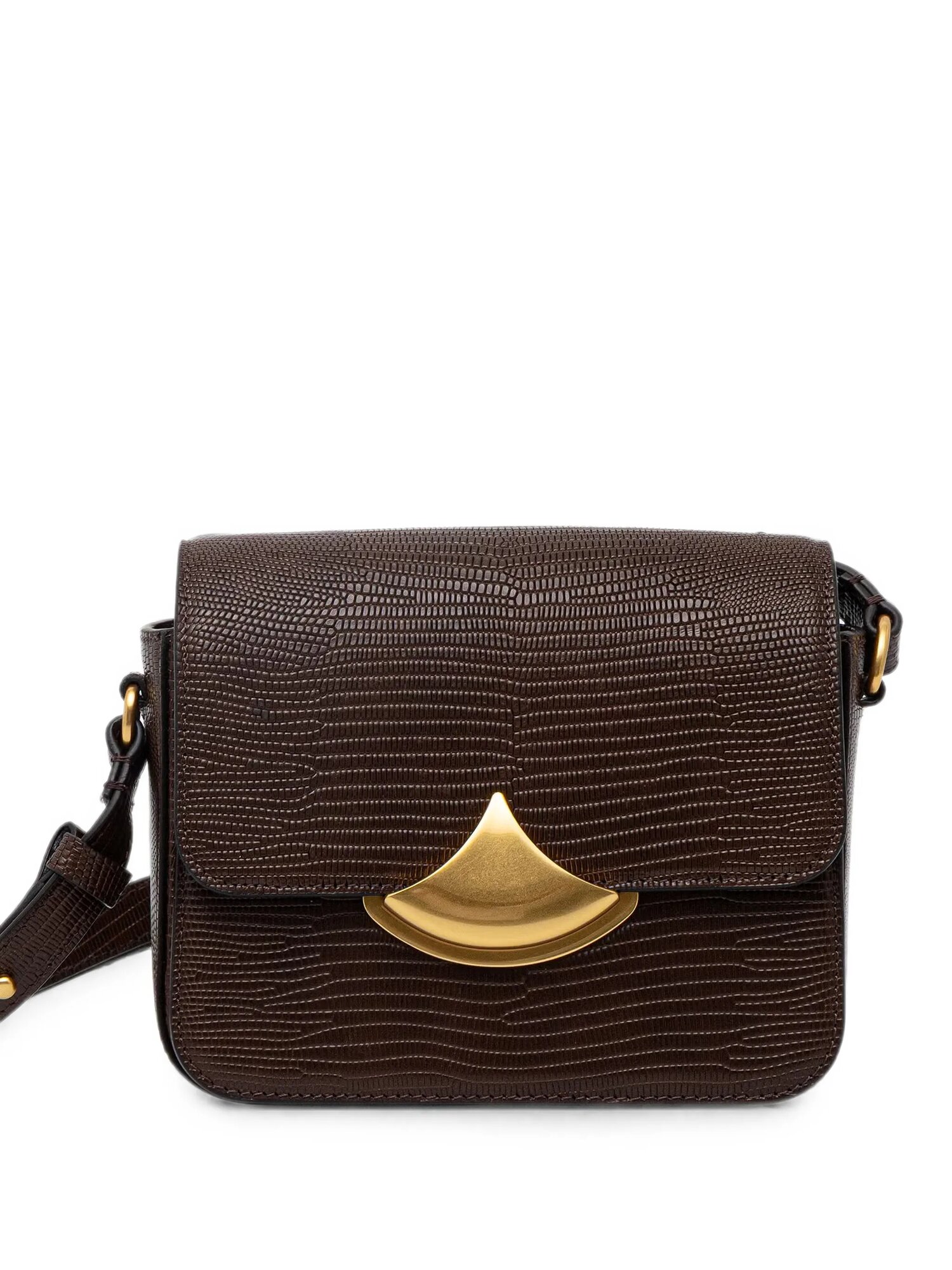 Сумка Diviluz lizard-effect leather shoulder bag
