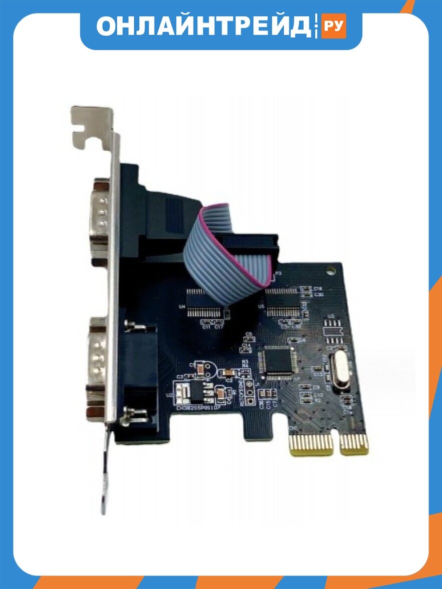 Контроллер PCIe Ks-is KS-575L1 COM RS232 x 2