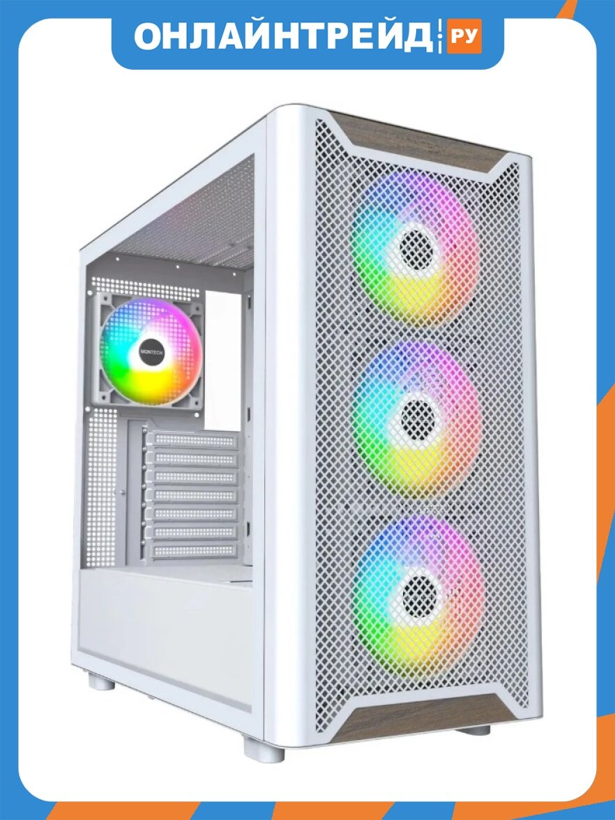 Корпус Montech XR Wood, белый
