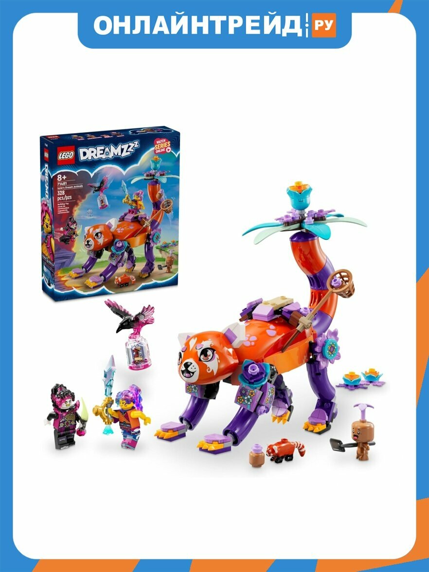 Конструктор Lego DREAMZzz 71481 Животные мечты Иззи