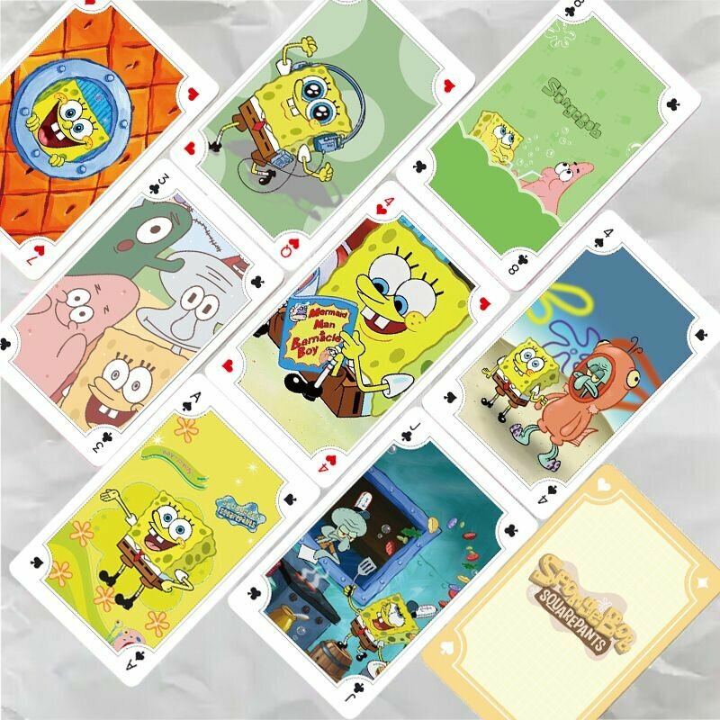 Спанч Боб Квадратные Штаны: 54 игральные карты