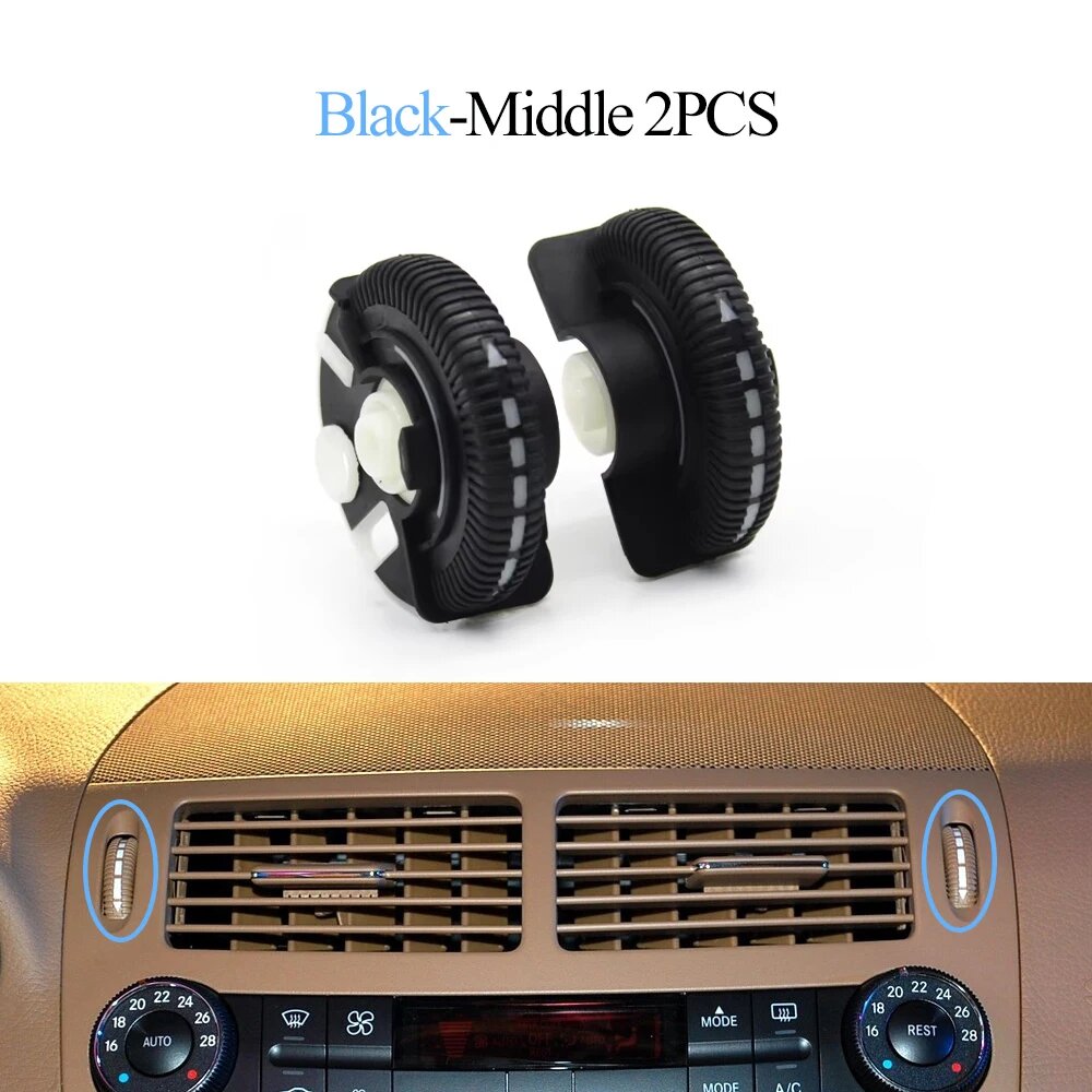 Колесные диски для кондиционера Mercedes Benz Black Middle