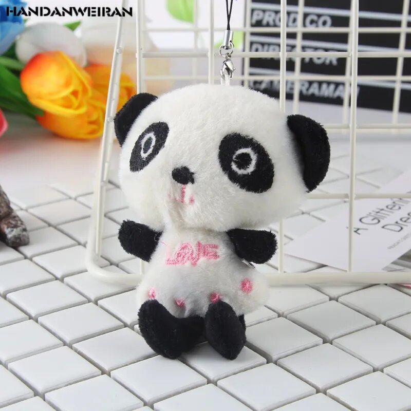Плюшевая игрушка panda 10 см Handanweiran