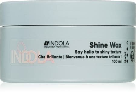 Воск для волос indola shine wax, 100 мл