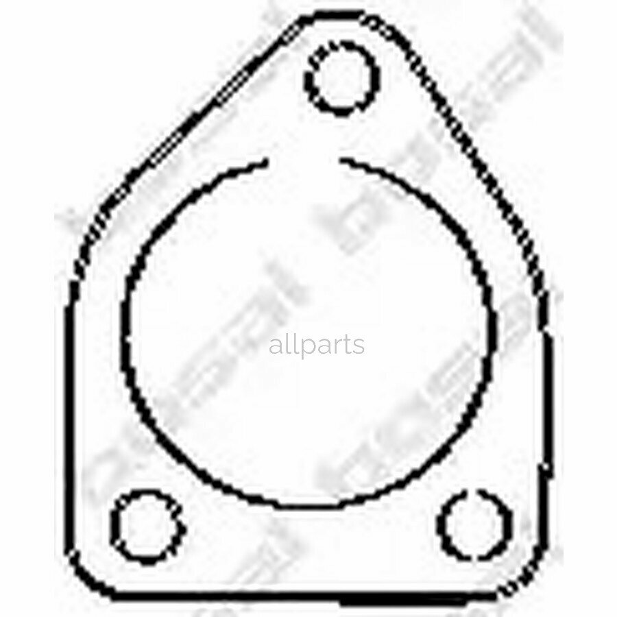 BOSAL 256-053 Прокл. глушителя (MITS CARISMA 99- )