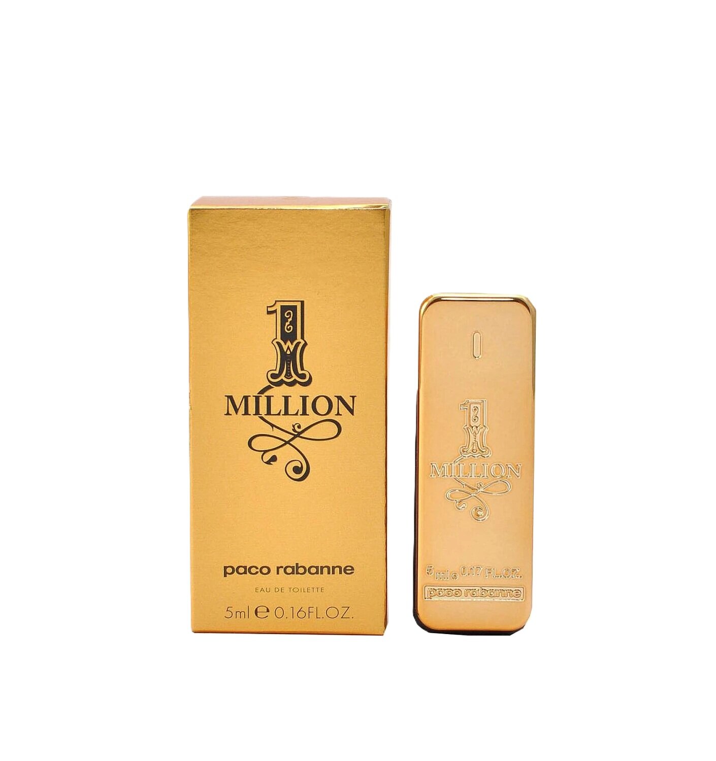 Paco Rabanne 1 Million 5 мл туалетная вода мужская, древесные, пряные