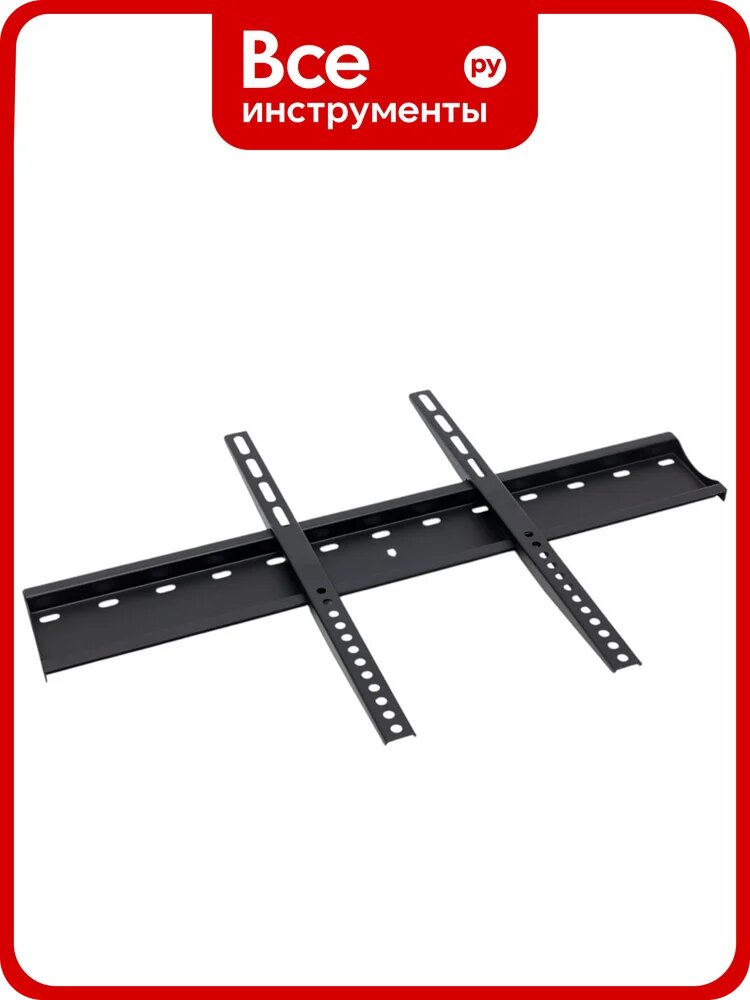 Кронштейн фиксированный Remounts черный 37"-70" RMB 406F, телевизоров 37, настенный с VESA совместимость изогнутый